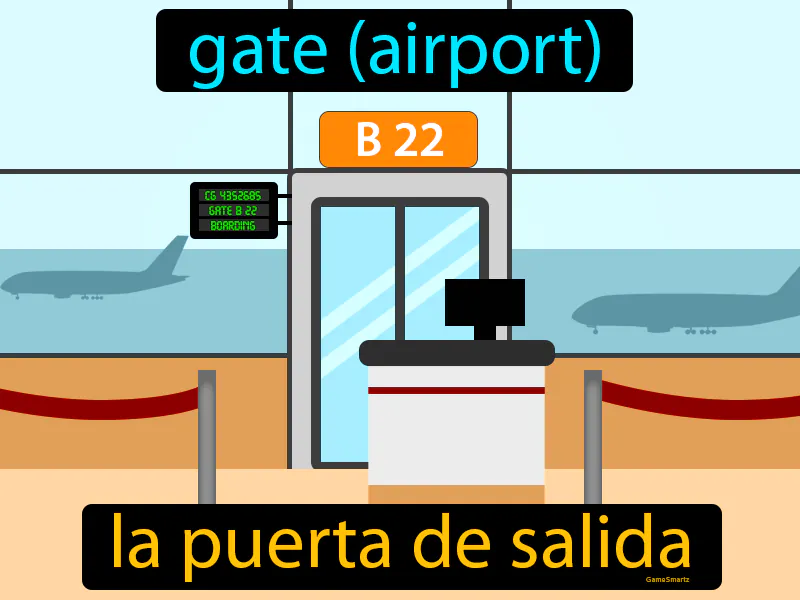 La Puerta De Salida Definition Image Game Smartz